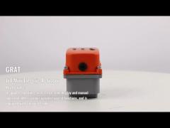 GRAT's 20Nm IoT Electric Actuator: Redefining Efficiency in Industrial Automation