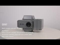 IP68 Circular Motion Electric Control Valve Actuator Lunar Phase with power-off reset