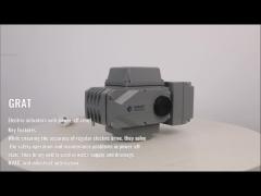 Electronic Type Intelligent Electric Actuator Stainless Steel with power-off reset