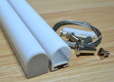 China New Style Suspended LED Profile with 17mm LED Strip and 6063 T5 Aluminum Alloy in Customized Lengths for sale