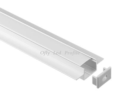 China 6063 T5 Aluminum Alloy LED Aluminum Profile with Customized Length and Heat Dissipation for Recessed LED Lighting for sale
