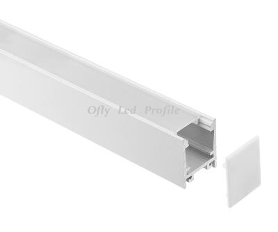 China 6063 T5 Aluminum Alloy Surface Mounted LED Profile with Customized Length for Optimal Heat Dissipation for sale
