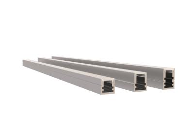 China Small Size 10*13mm Aluminum LED Profile with 6063 T3-T8 Alloy and Anodized Finish for Surface Mounted Cabinet Lighting for sale