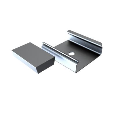 Cina Il magnete accende l'alloggio montato di superficie di alluminio 14*14mm di Manica di luce della striscia del LED in vendita