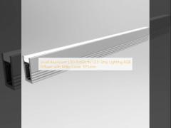 Small Aluminum LED Profile for LED Strip Lighting RGB Diffuser with Milky Cover 10*5mm