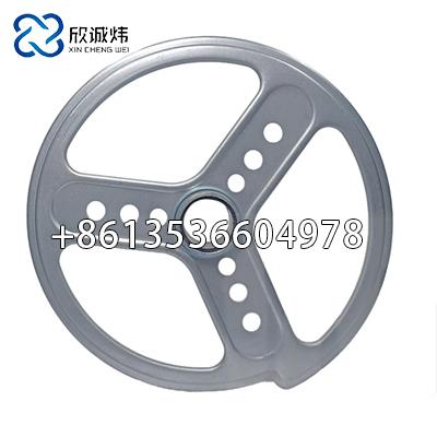 China Smooth Operation Galvanized Steel Flywheel Disc For Roll Up Door Drum Wheels for sale