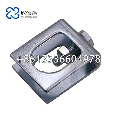 Quality Steel Roller Shutter Door Spring Clamp Heavy Duty Fixing Component Custom Size for sale