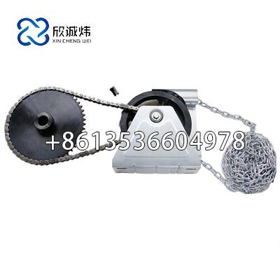 Quality Customized Roller Shutter Parts Operating Chain Hoist For Rolling Doors for sale