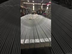 98mm PU Foam Steel Slats for Industrial Roller Shutters