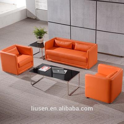 China European style factory direct receiption room furniture office two seat sofa for sale