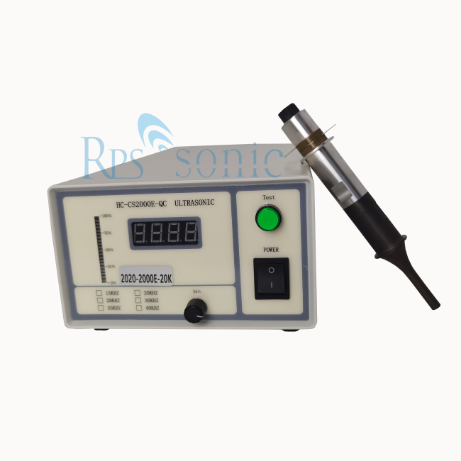 Digital Generator 28Khz Ultrasonic Welding Transducer For Tea Bag Machine 0