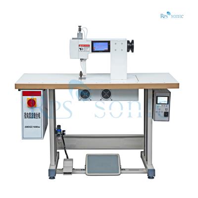 Cina macchina per cucire ultrasonica 20khz 1000 watt con Horn rotatorio 8m/Min in vendita