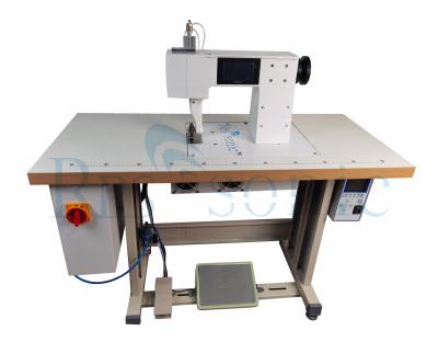 Cina macchina per cucire ultrasonica 20khz 1000 watt con Horn rotatorio 8m/Min in vendita