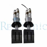 China 3200w Vibrator Ultrasonic Plastic Welding Machine With 8PCS Ceramic Chips for sale