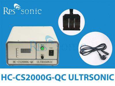 Cina Maschera che rende ad affettatrice il generatore 15khz 2600w della saldatura a ultrasuoni in vendita