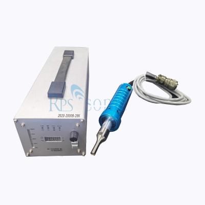 Cina Saldatore a punti ultrasonico tenuto in mano For Plastic 800w 28Khz della presa diritta in vendita