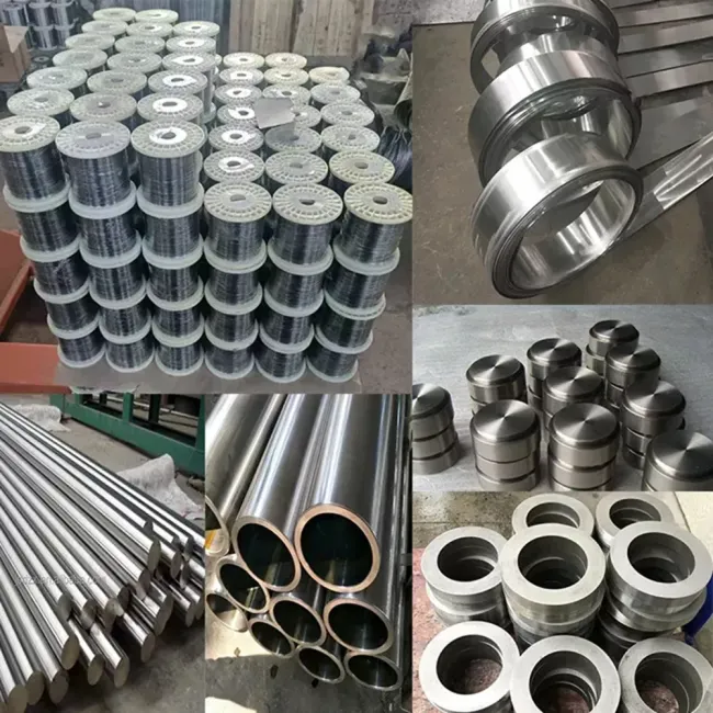 Custom molybdenum fabrication samples