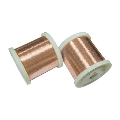 China Copper Manganese Alloy Resistance Ribbon Flat Enameled Bare Wire for sale