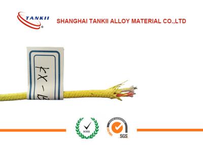 Chine Fil à hautes températures d'extension de thermocouple de noyau multi avec le type KX d'A.W.G. de l'isolation de PTFE 2 * 20 à vendre