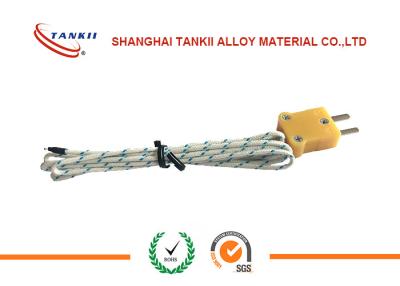 Chine K dactylographient à thermocouple les connecteurs mâles Standard de solide avec la couleur jaune ou la couleur verte à vendre
