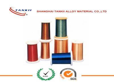China Round Flat Manganin Wire 0.1mm Enameled Wire Used For Winding Resistors for sale