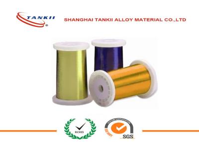 Китай Покрытый эмалью провод сплава медного никеля 0,018 мм зеленого цвета 200/220 класса 155/класс 180/класс красного продается