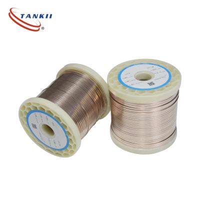 Chine High tensile strength NC 6  / Alloy60/ CuNi6  Round / Ribbon Wire 0.6mm 0.2*5mm  For Heating Cables à vendre