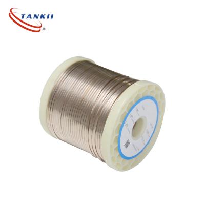 Chine Low Temperature Coefficient Of Resistivity Wire Alloy 60/ CuNi6  Round / Ribbon Shape 0.15mm 0.3*4mm  For Heating Mats à vendre