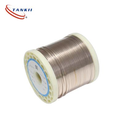 Chine Low Temperature Coefficient Of Resistivity Wire Alloy 60/ CuNi6  Round / Ribbon Shape 0.15mm 0.3*4mm  For Heating Mats à vendre