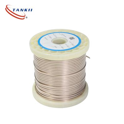 Chine Low Temperature Coefficient Of Resistivity Wire Alloy 60/ CuNi6  Round / Ribbon Shape 0.15mm 0.3*4mm  For Heating Mats à vendre
