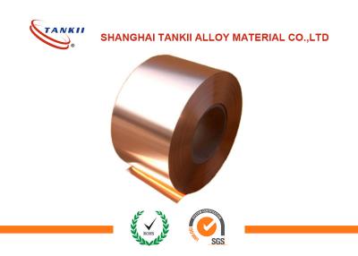 China 0.1 * 250mm Beryllium Copper Strip Cube2 Alloy Bright Surface For Switch for sale