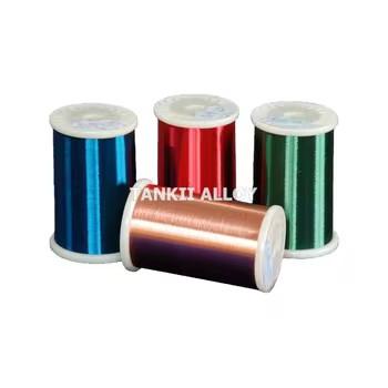 China Polyurethane Enameled Copper Nickel Heating Wire 0.018-1.2mm for sale
