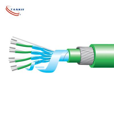China IEC Standard  6 Pairs 8 Pairs  K-Type Thermocouple Cable Yellow And Red Used For Heating Equipment for sale