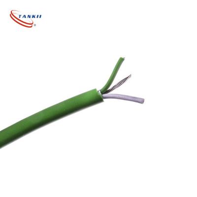 China 1 pair 2 pairs 3 pairs K-Type extension cable white and green IEC standard class 1  used for thermal power plant for sale