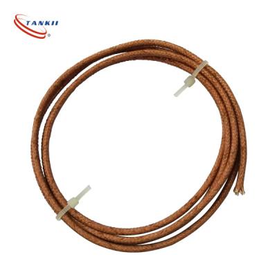 Tタイプ熱電線ワイヤ24AWG精度グレード/温度抵抗 -  60〜260℃