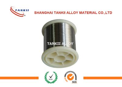 Chine résistance argentée lumineuse de karma de bande d'alliage de 0.132mm Nicr pour le câble chauffant à vendre