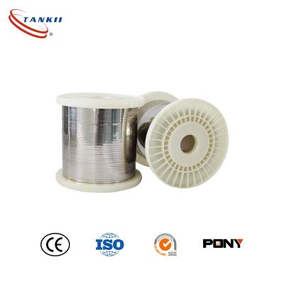 China Nichrome 80 Wire Ni80Cr20 Flat Wire for Heating Elements 1250°C Max for sale