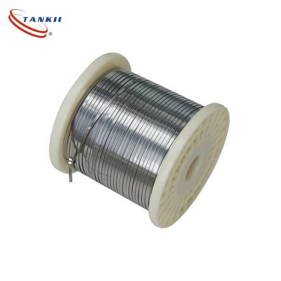 China High Resistivity CuNi34 Flat Wire 0.3×2.0mm Thermal Relay Heating Fitting for sale