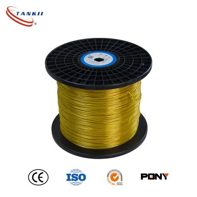 China Enameled pure nickel wire dia0.08mm 240℃ for winding of automotive micro sensor components for sale