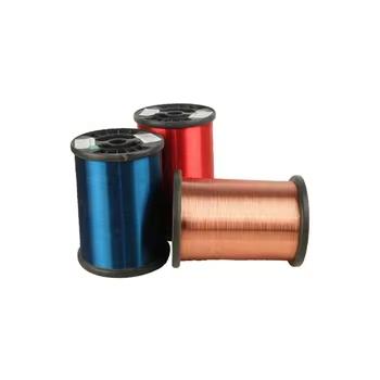 China Polyesterimide Enameled Manganin Wire with Corrosion Resistance Constant Resistivity and Malleability for Electrical Resistors for sale
