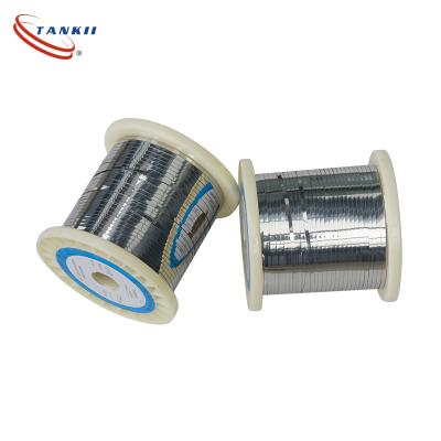 China FeCrAl 0Cr25Al5 Flat Wire Iron Chromium Aluminum Alloy Ribbon with High Temperature Stability Oxidation Resistance and Long Service Life for sale