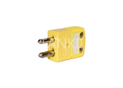 China Nylon K Type Thermocouple Connector Mini And Big Size WithStand 200 Degrees for sale
