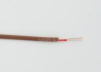 China Type J Thermocouple Wire Solid Conductor -50°C to +400°C Temperature Range with Fiberglass/PVC/PFA Insulation for sale