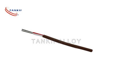 Cina Tipo cavo dell'isolamento 2*0.5mm di estensione PTFE della termocoppia di J in vendita