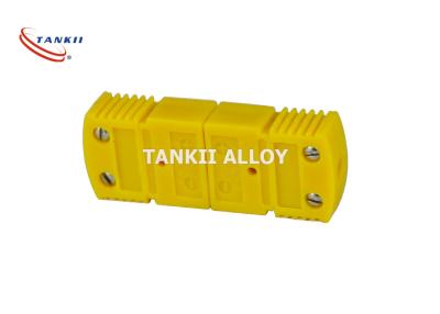 Cina Il colore giallo ha personalizzato il tipo incavo di K della termocoppia in vendita
