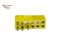 China K Type Thermocouple Socket with Polarized Pin Extension Wire - 650℃ High Temperature Connector for Industrial Applications for sale