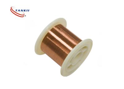 China CuNi10 Geëmailleerde de Legeringsdraad van het Kopernikkel voor Verwarmingskabels Te koop