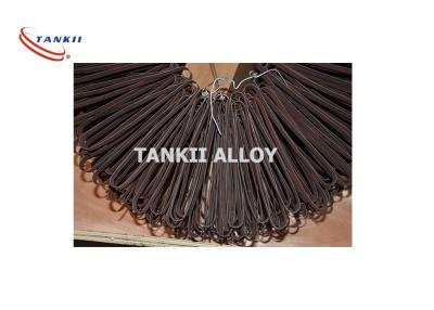 China Forma de la tira de FeCrAl del alambre de la calefacción de resistencia del horno industrial 0Cr25Al5 en venta