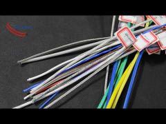 24AWG de glasvezel/SS vlechtte het Beschermde Type KX JX TX van Thermokoppelkabel