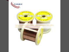 Alambre de manganina Tankii New Inventory / Aleación 290 / manganina 43 0.134mm Superficie brillante para resistencia de alta precisión